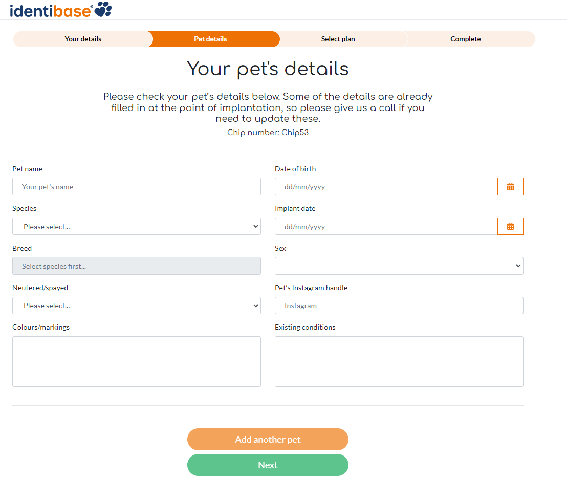 How do I register my pet's microchip? – Identicare