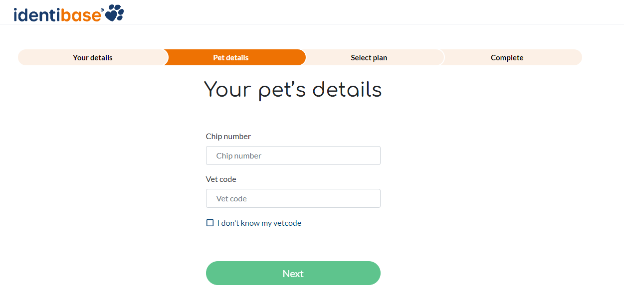 How do I register my pet's microchip? – Identicare