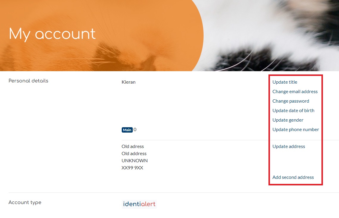 How do I update my new address or contact details? – Identicare